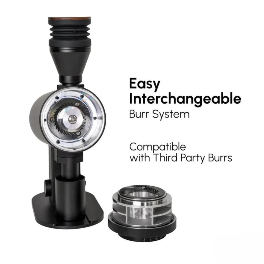 DF83V Single Dose Electric Coffee Grinder – Black | Coffee Friend