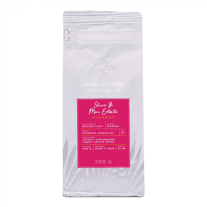 Specialty coffee beans Shwe Yi Mon Estate, 200 g - Coffee Friend