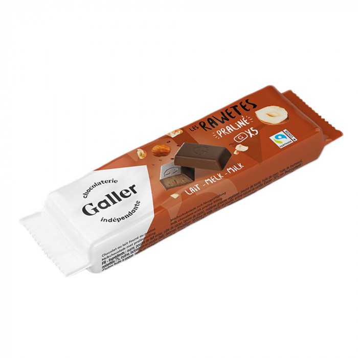 Chocolate candies Galler "Les Rawetes – Praline", 5 pcs. (25 g ...