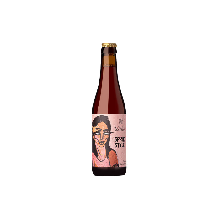 Ekologisk fin mousserande fermenterad te-dryck ACALA Premium Kombucha ...