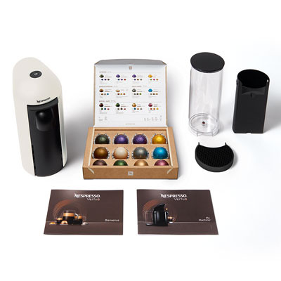 Coffee machine Nespresso Vertuo Plus White - Coffee Friend