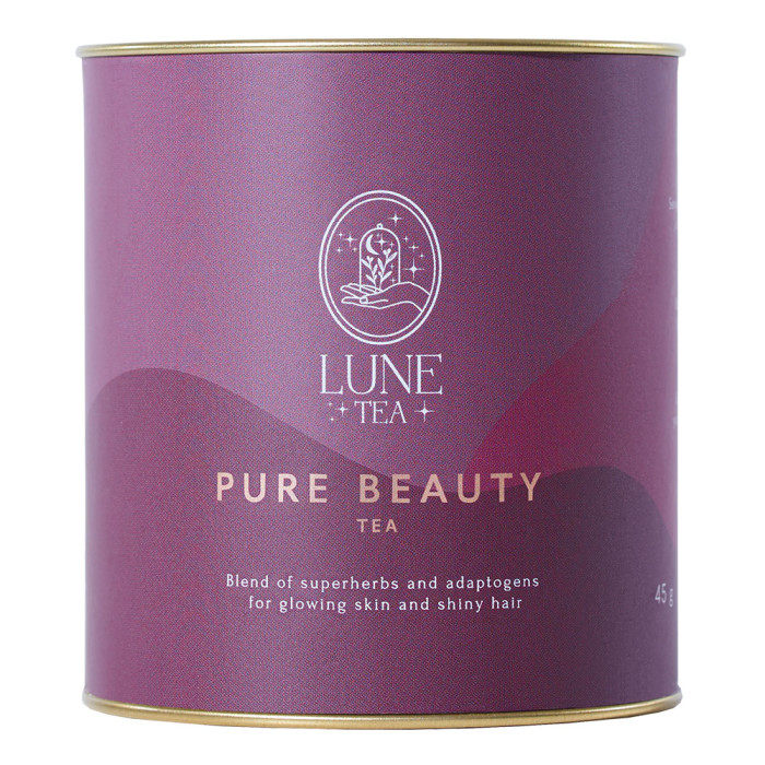 Valge tee ja ürtide segu Lune Tea Pure Beauty, 45 g - KohviSemu