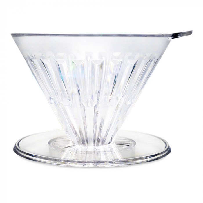 Dripper with a holder TIMEMORE Crystal Eye 01 PC - Coffee Friend