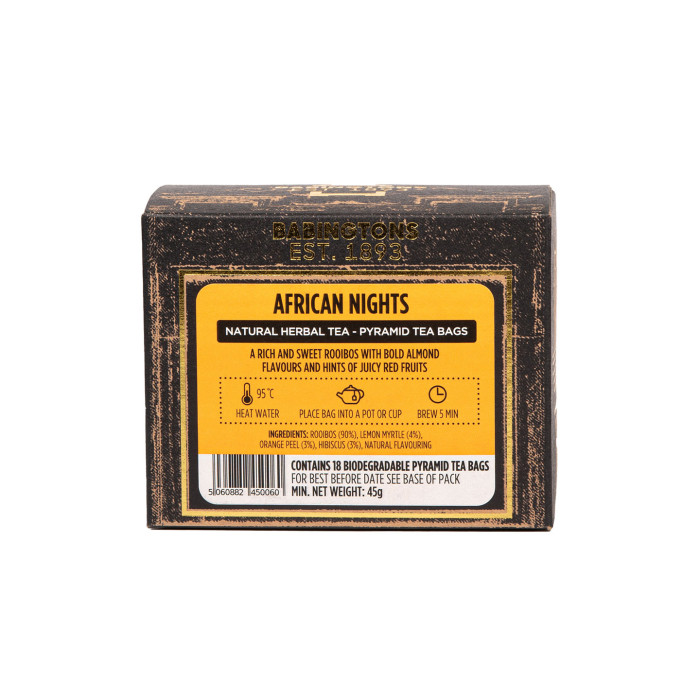 Herbal tea Babingtons African Nights, 18 pcs. - Coffee Friend