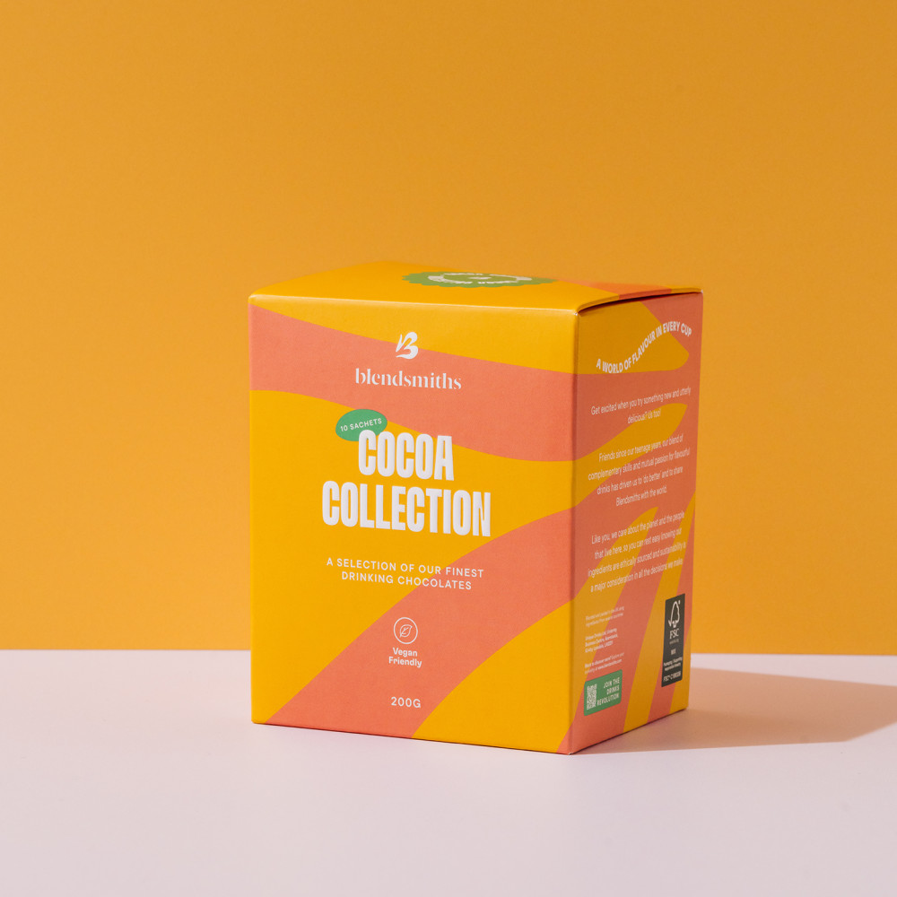 Karstās šokolādes komplekts Blendsmiths Cocoa Collection, 200 g