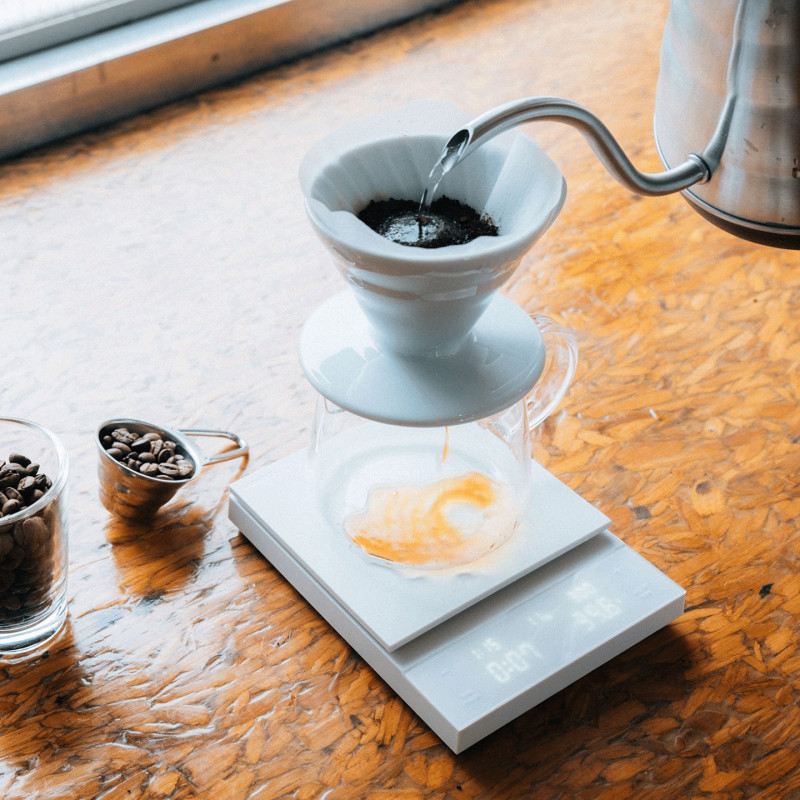 Hario Polaris coffee scales – White