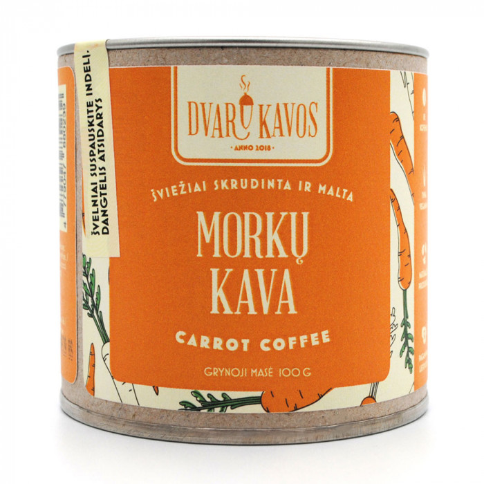 Morkų kava Dvaro Kavos, 100 g - Kavos Draugas