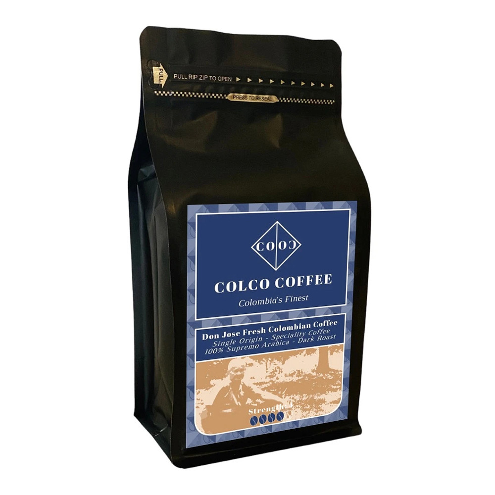 Coffee beans Colco Coffee Don Jose - Dark Roast, 500 g