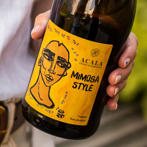 Ekologiškas putojantis fermentuotas arbatos gėrimas ACALA Premium ...