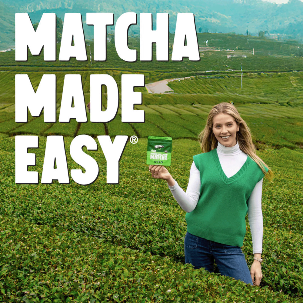 Vanilla-flavoured matcha green tea PerfectTed, 75 g | Coffee Friend