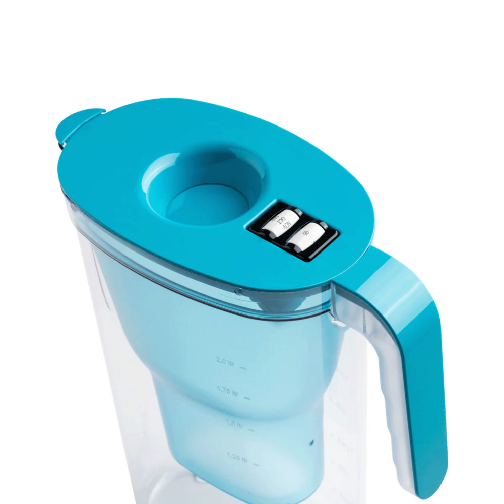 BWT Vida water filter jug, 2.6 l – blue + 1 magnesium-mineralised water ...