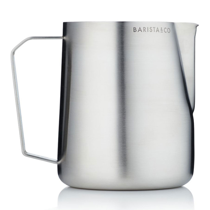 Milk pitcher jug Barista & Co The Barista Pro Brushed Steel, 620 ml ...