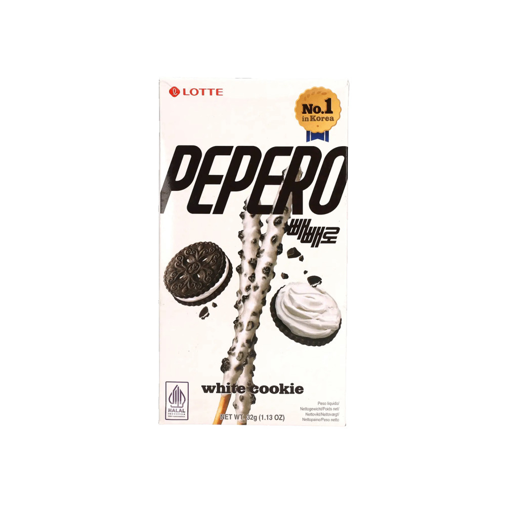 Cookie sticks Pepero White Cookie, 32 g | Coffee Friend