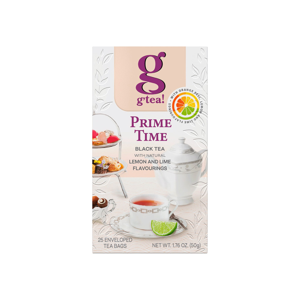 Black tea g’tea! Prime Time, 25 pcs. | Coffee Friend
