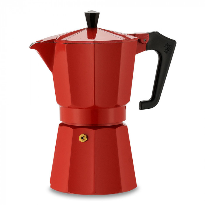 Kaffeebereiter Pezzetti Italexpress 6-cup Red - Coffee Friend