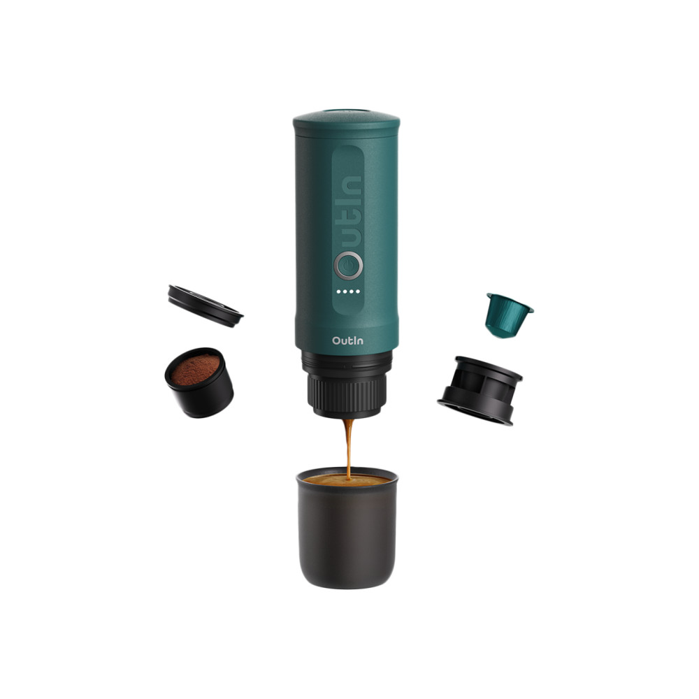 OutIn Nano Portable Espresso Machine - Teal