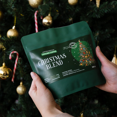 Limited-edition festive ground coffee Christmas Blend, 250 g - Coffee ...