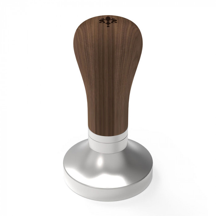 Tampon réglable en bois de noyer Eureka, 58 mm - Coffee Friend